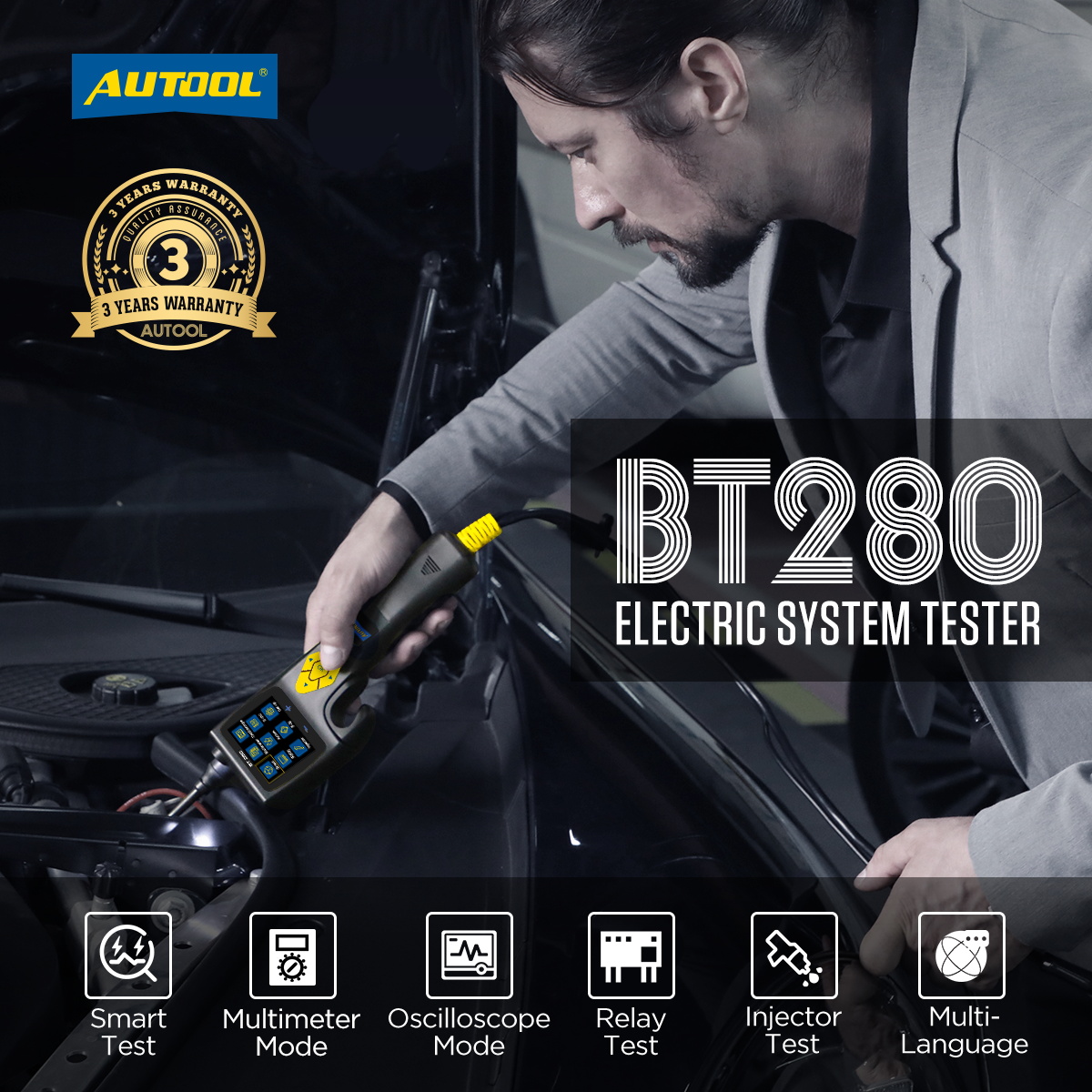BT280 Automotive Circuit Tester Car Circuit Tester