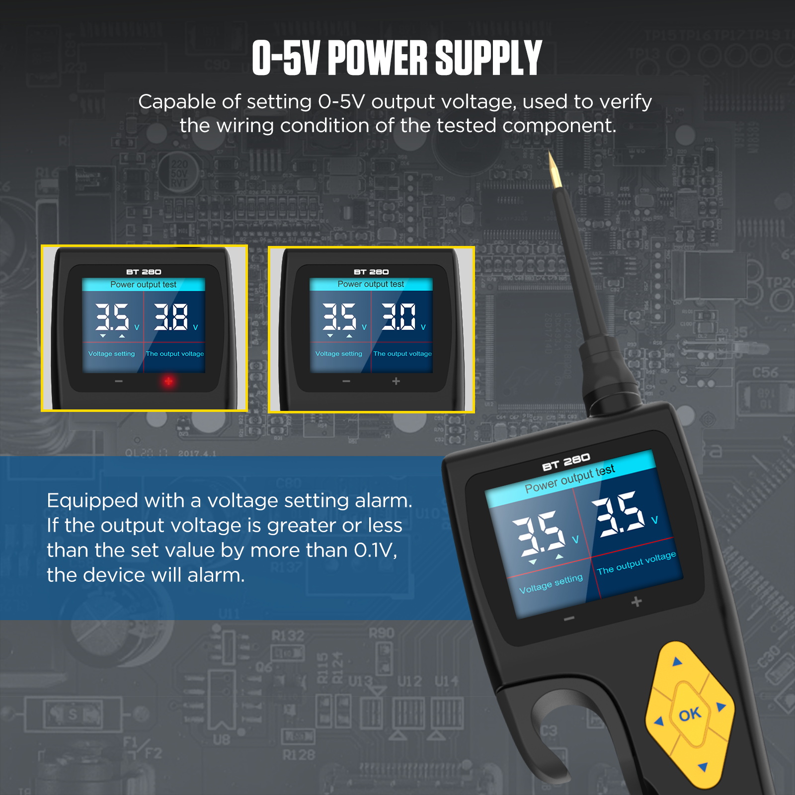 BT280 Automotive Circuit Tester Car Circuit Tester