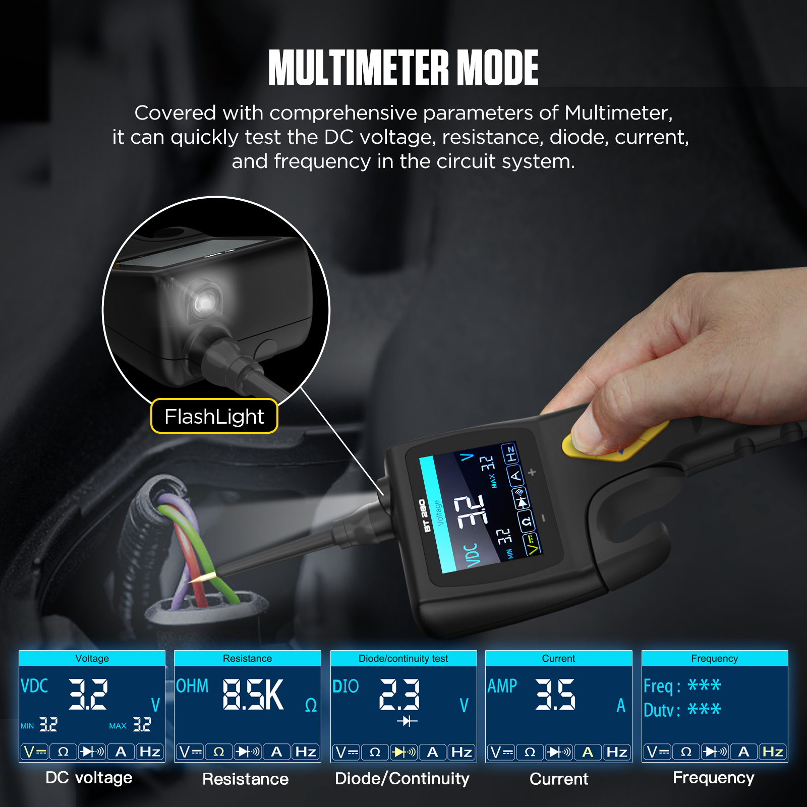 BT280 Automotive Circuit Tester Car Circuit Tester