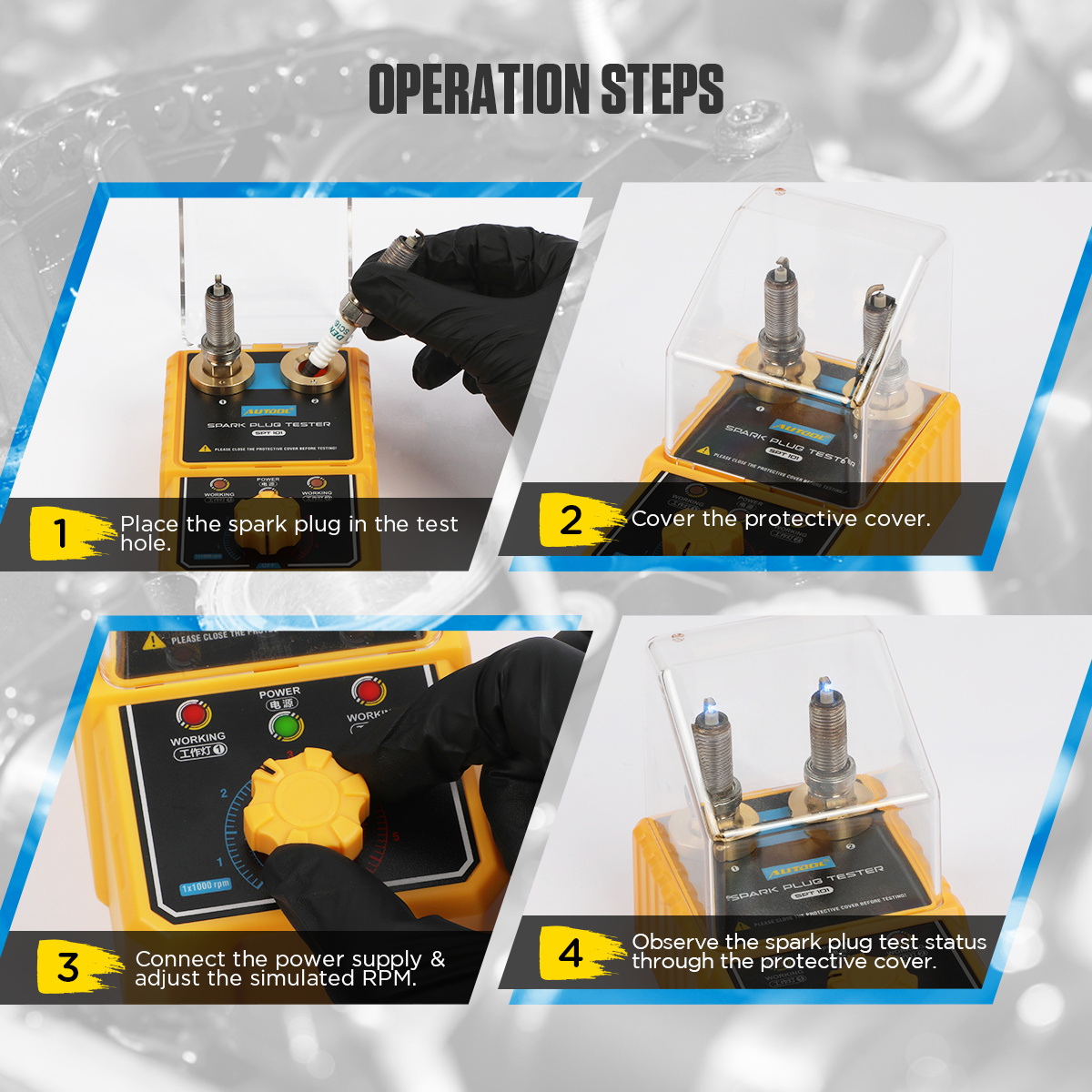 SPT101 Spark Plug Tester