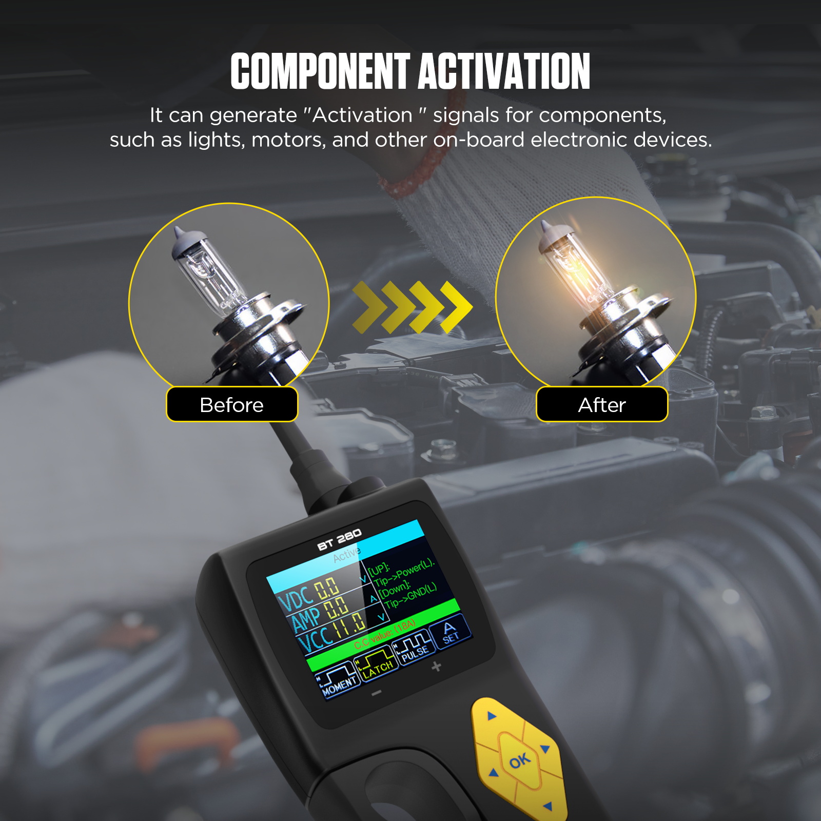 BT280 Automotive Circuit Tester Car Circuit Tester