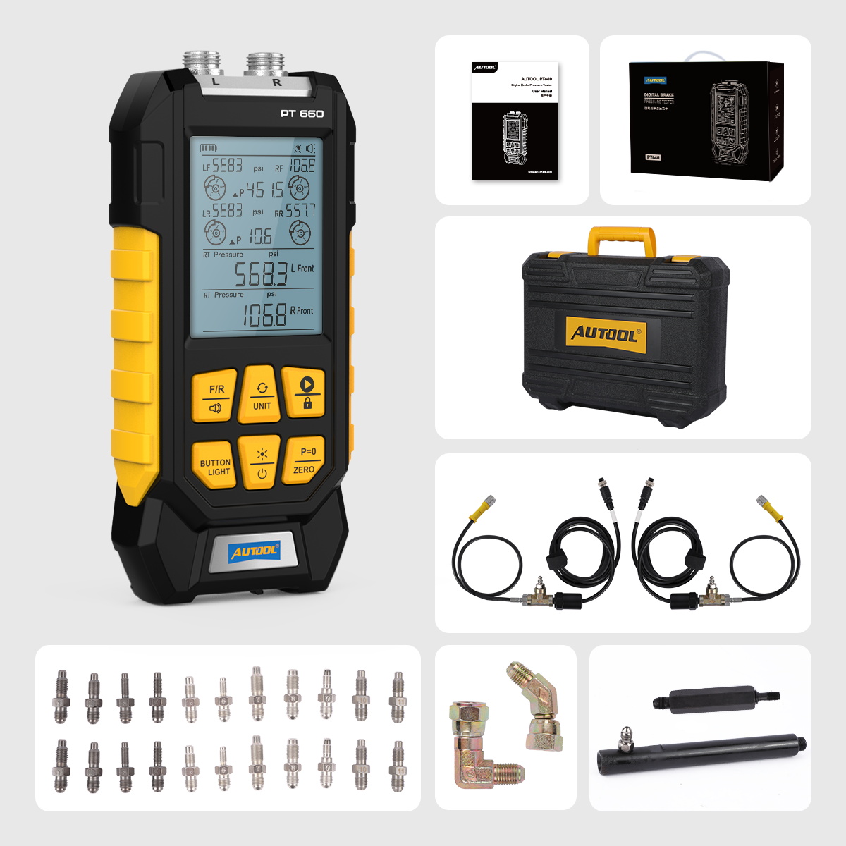 PT660 Brake Pressure Gauge