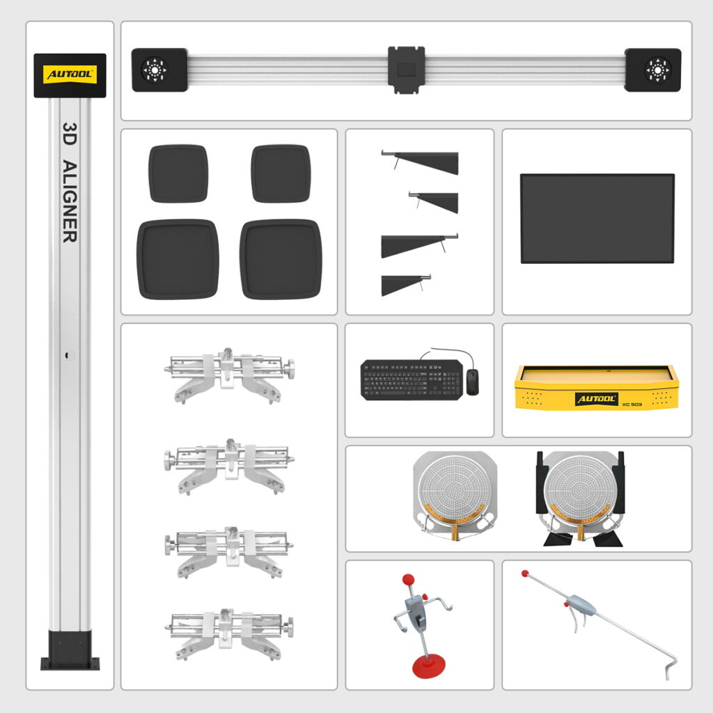 XC503 3D Wheel Alignment Equipment Machine