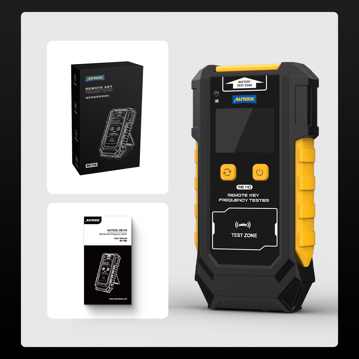 RE110 Remote Key Frequency Tester
