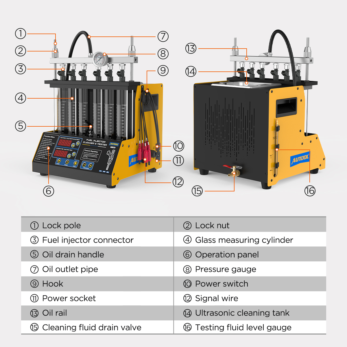 CT200 Fuel Injector Tester & Cleaner