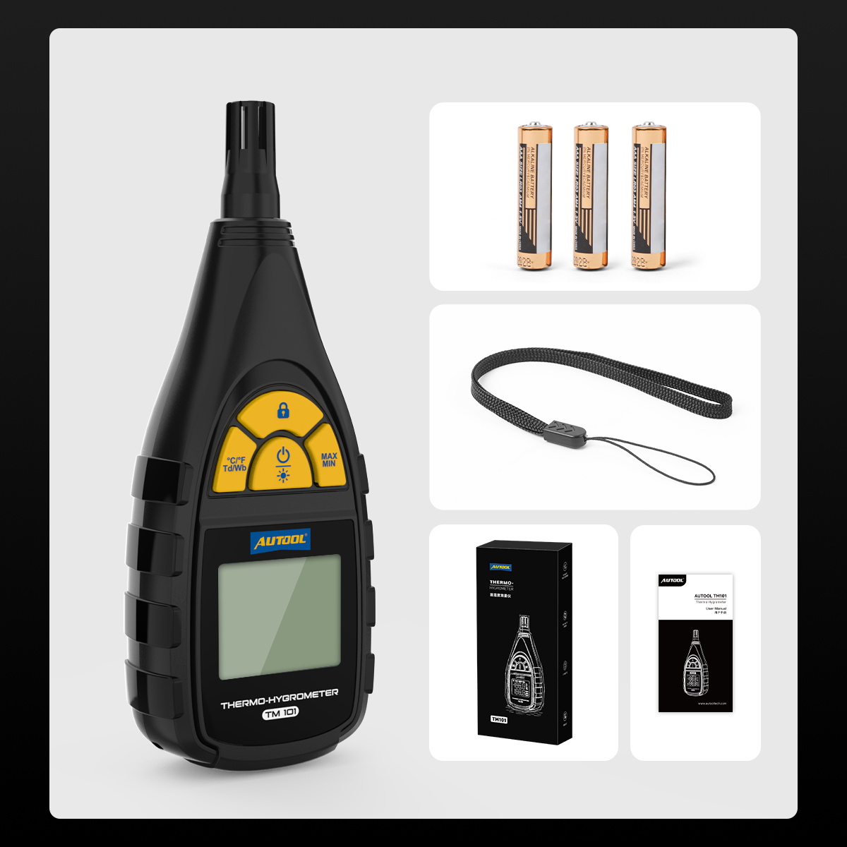 TM101 Temperature and Humidity Monitor