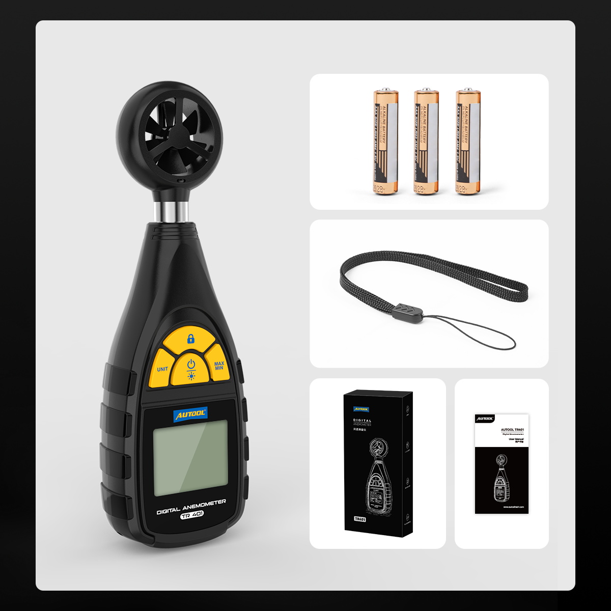 TR401 Wind Speed Meter